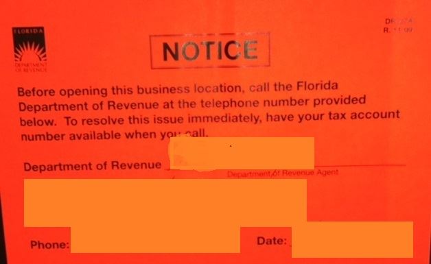 FL DOR DISCLOSES CONFIDENTIAL TAXPAYER INFO?